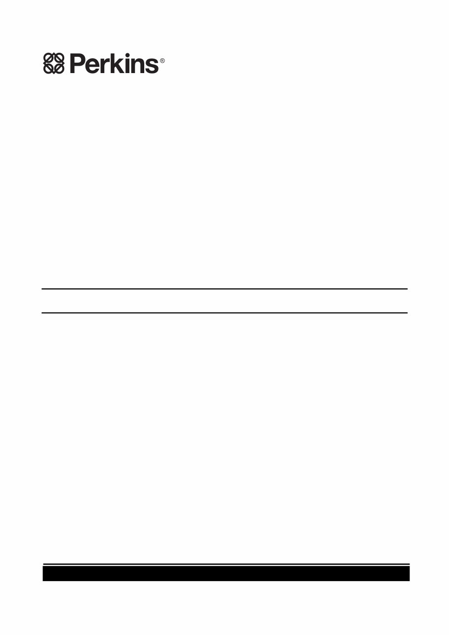 Perkins 1000 Series Handbook |Manuals Online