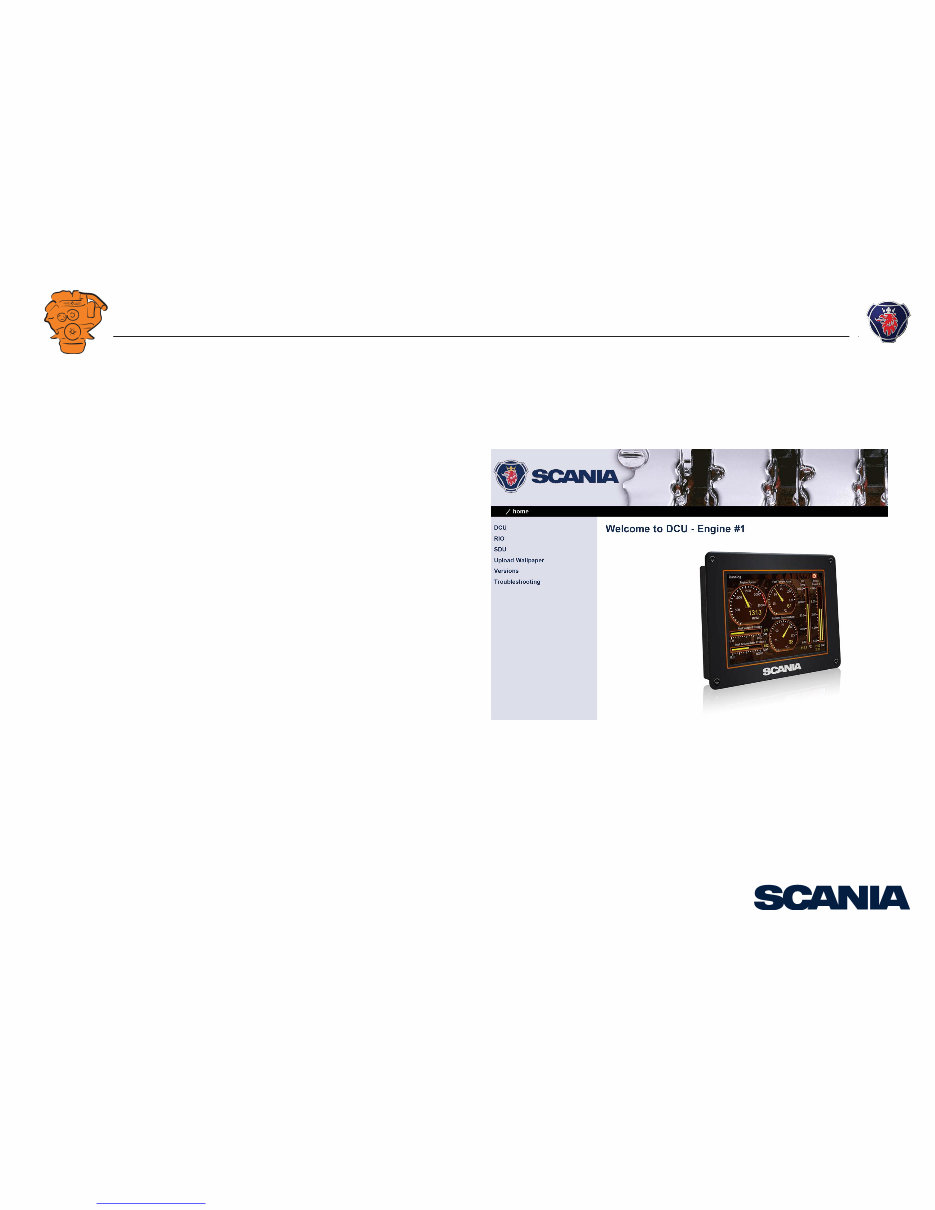 Scania DI09, DI13, DI16 Marine engines - Instrumentation 2.0 |Manuals ...