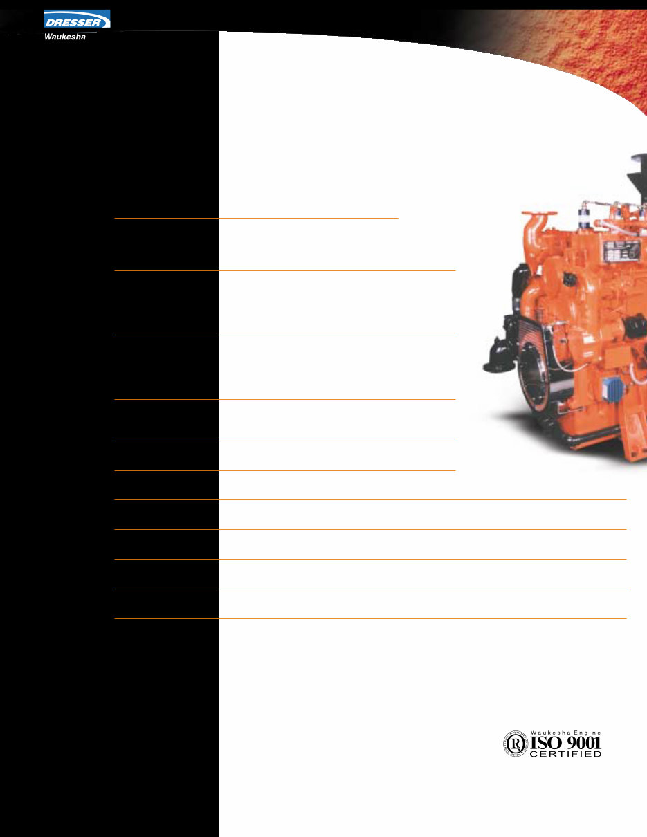 Waukesha Gas engine Ratings for Compression application |Manuals Online