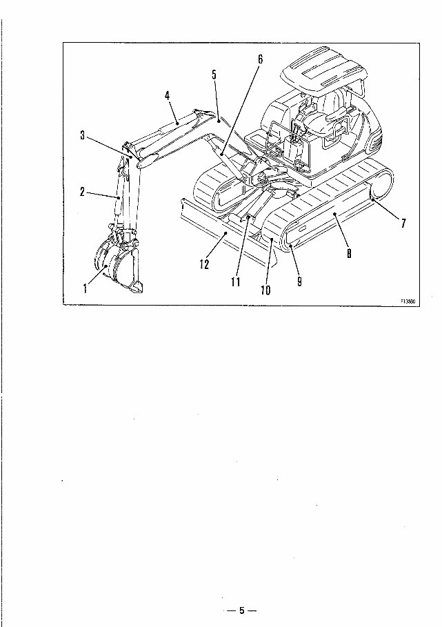 Komatsu PC20-7 Operation & Maintenance Manual Excavator Owners Book